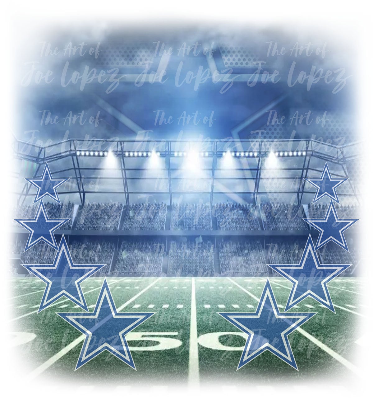 Cowboys Heavenly Background 4png Files to Download - Etsy