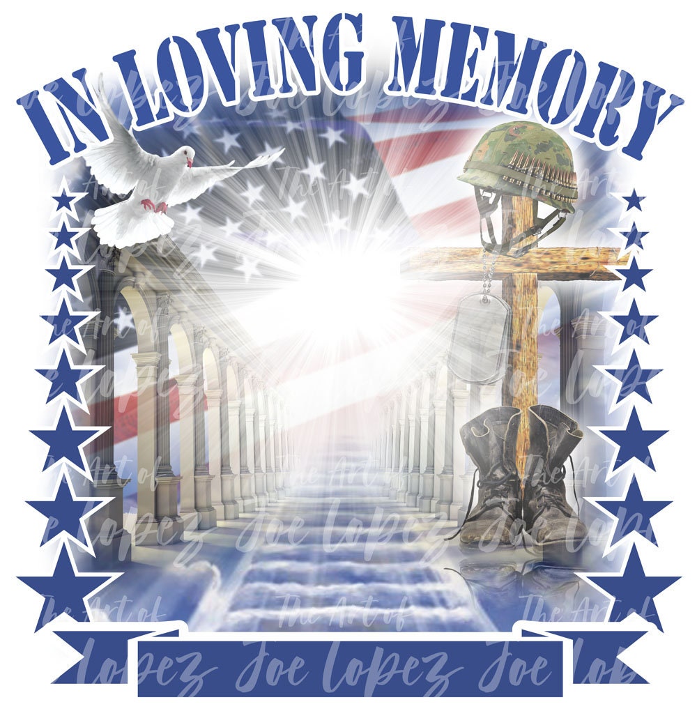 Veteran's Heavenly Sky 4 Png Files for Download - Etsy