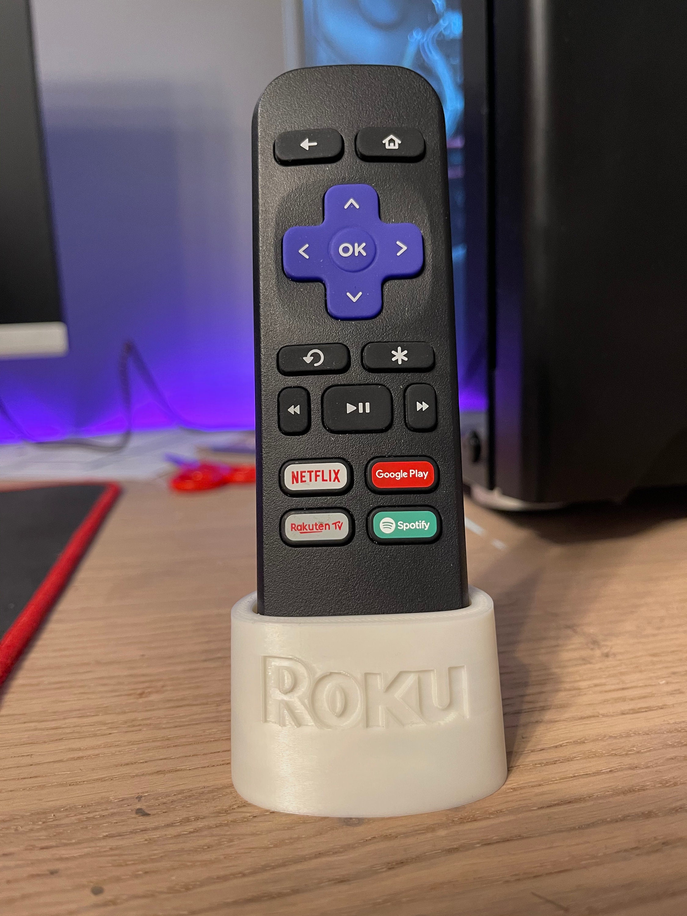 Roku Remote Stand - Etsy