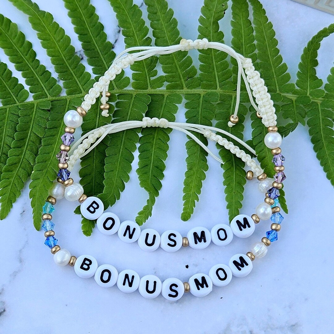 Bonus Mom Gift, Mothers Day Gift, Bonus Mom Bracelet, Gift for Bonus ...