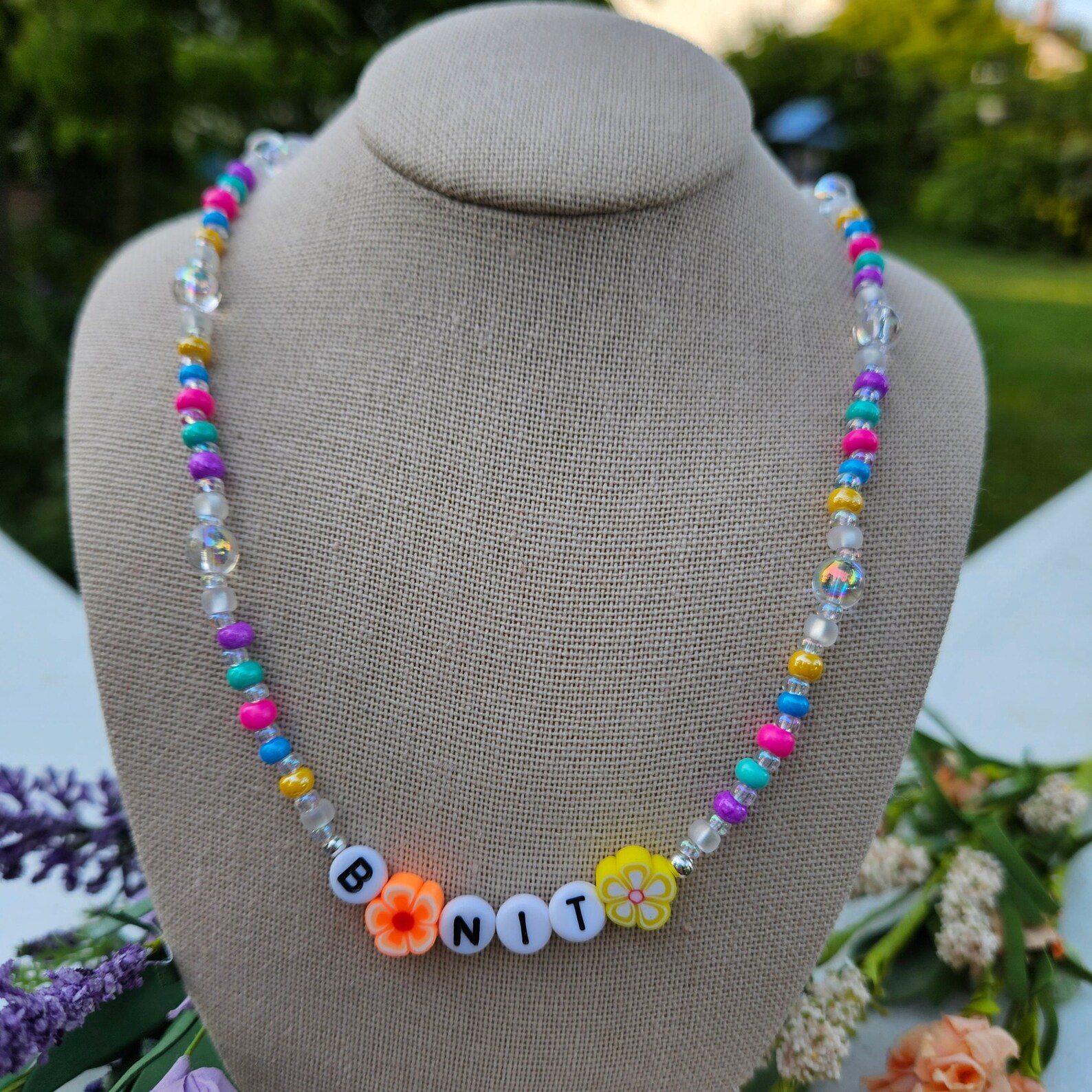 Mañana Sera Bonito Necklace: Seed Bead Karol G Concert Jewelry - Etsy