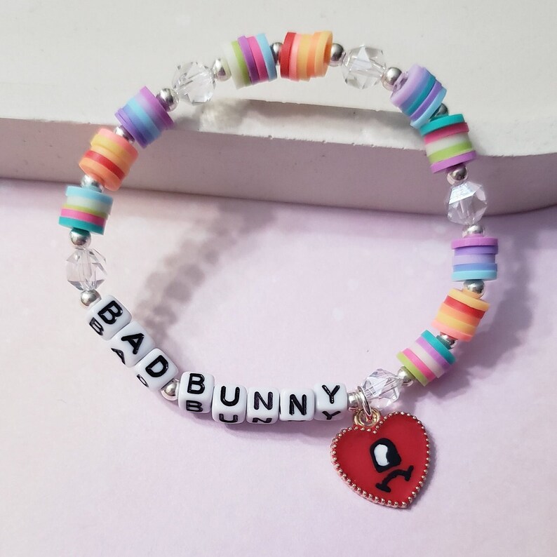 Bad Bunny Bracelet Gift for Bad Bunny Fan Bebesota Un - Etsy