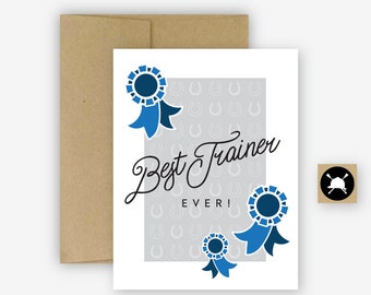 Best Trainer Ever Card - Etsy