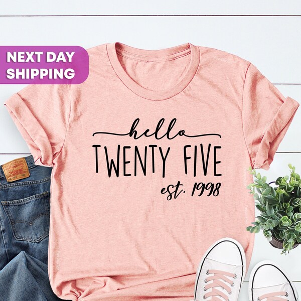 25th Birthday - Etsy