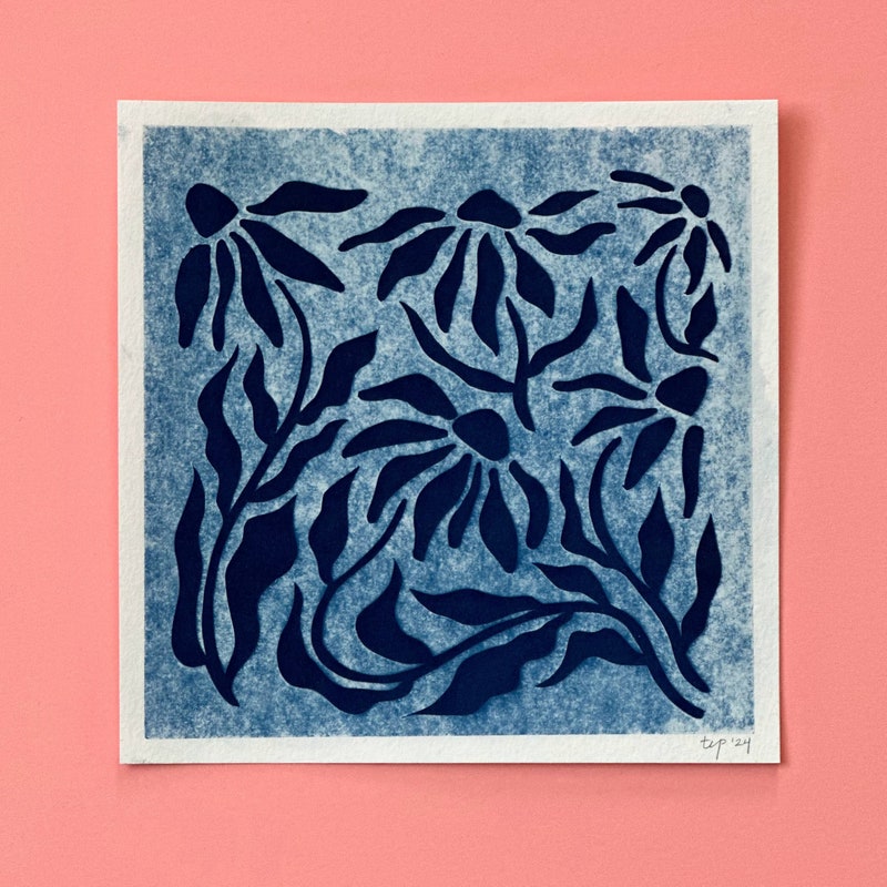 Cyanotype Print - Etsy