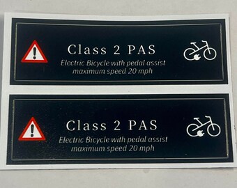 Class 2 Sticker - Etsy