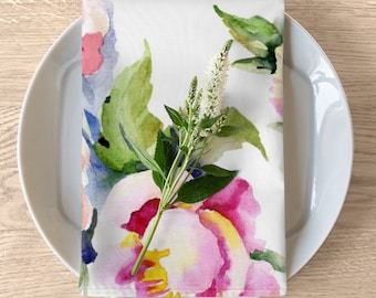 Pastel Cloth Napkins | Etsy