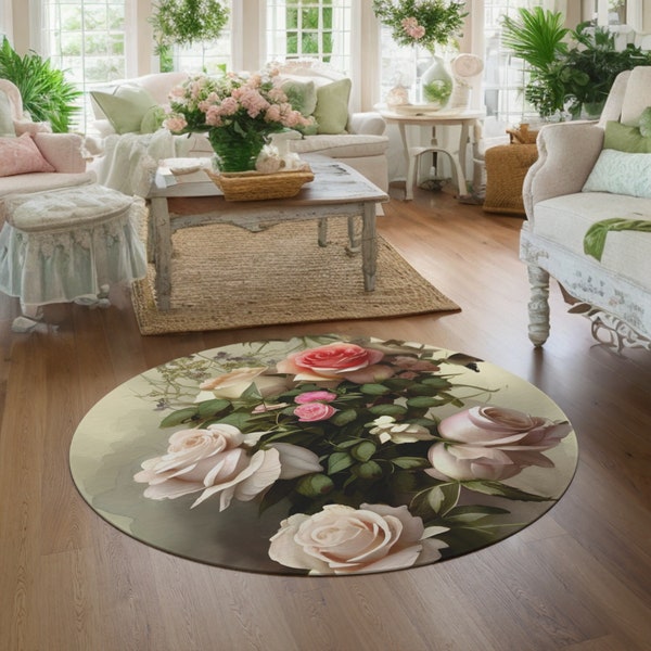 Vintage Inspired Rug - Etsy