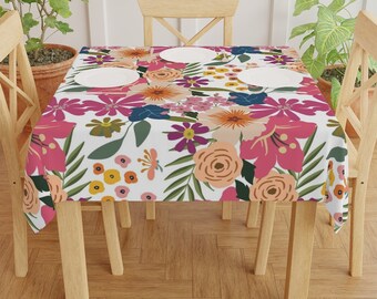 Spring Tablecloth - Etsy