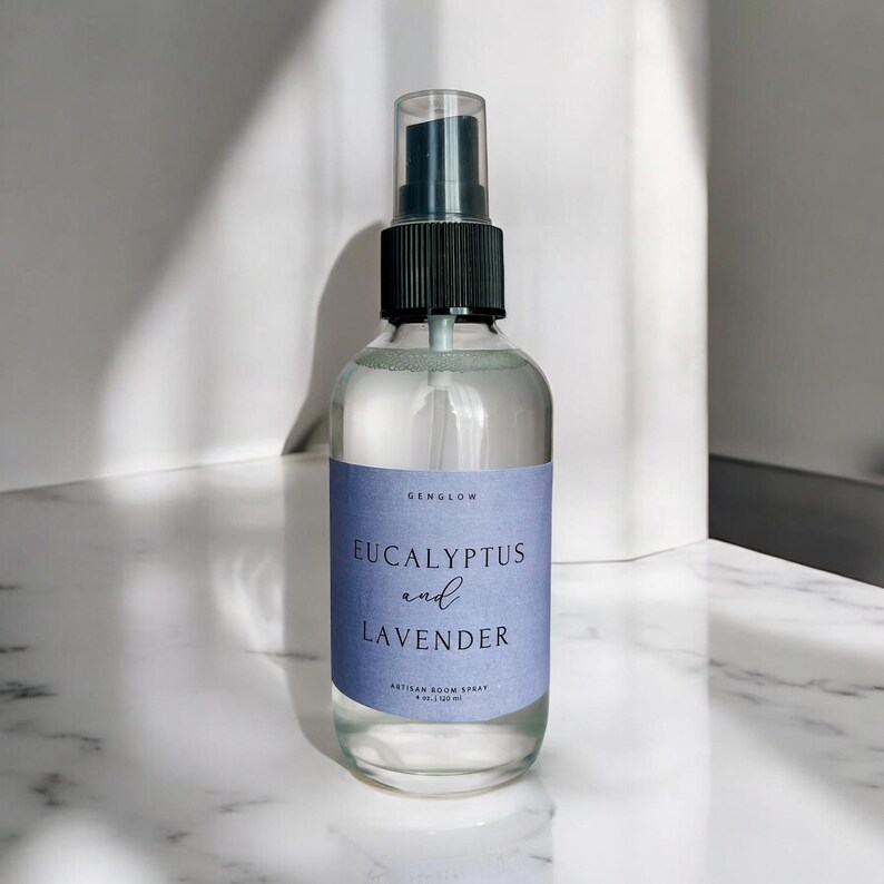 Natural Room Spray | Essential Oil Air Freshener | Eucalyptus Lavender ...