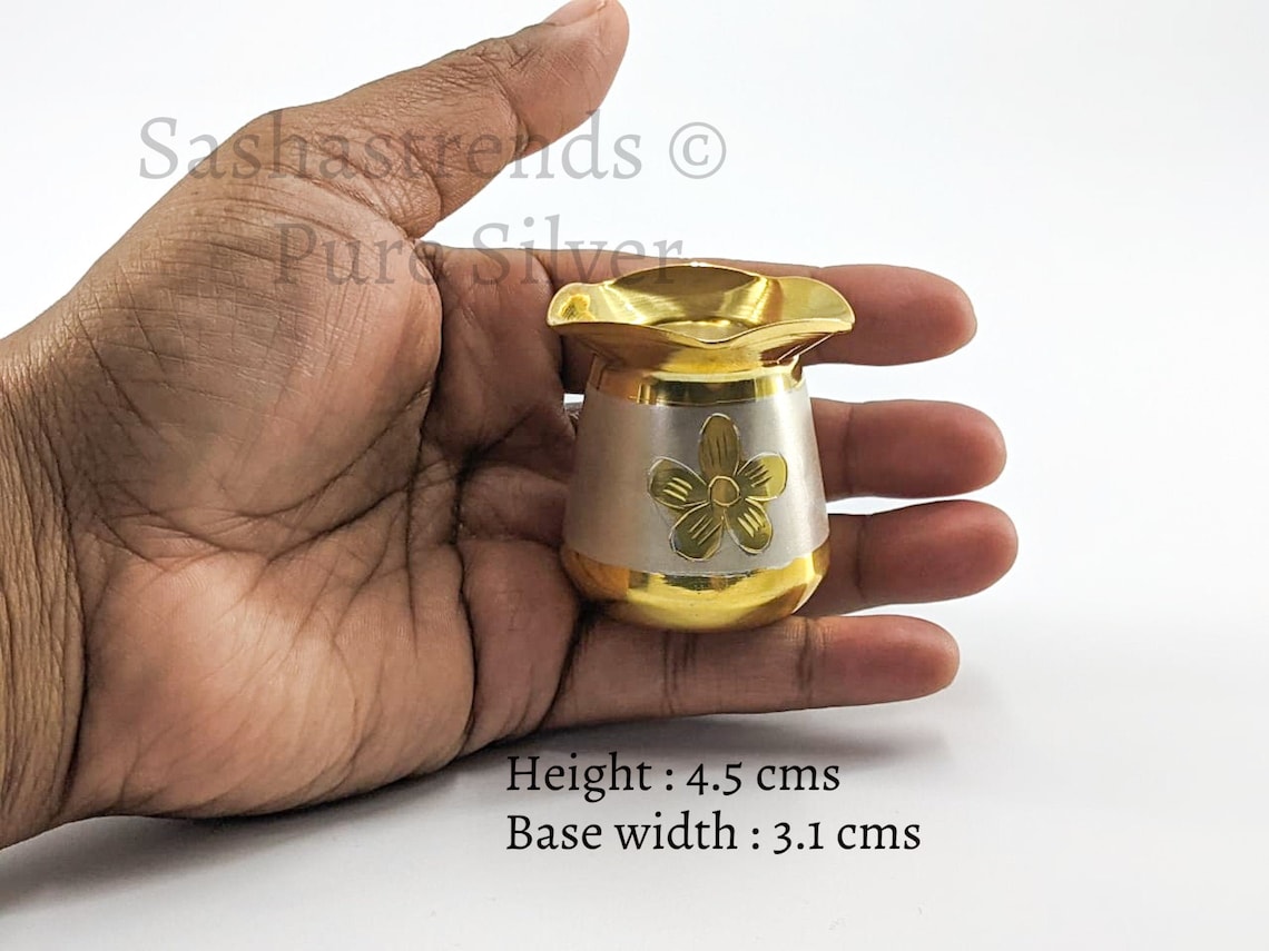 Pure Silver Indian Traditional Sombu/lota/cup Gift Items - Etsy