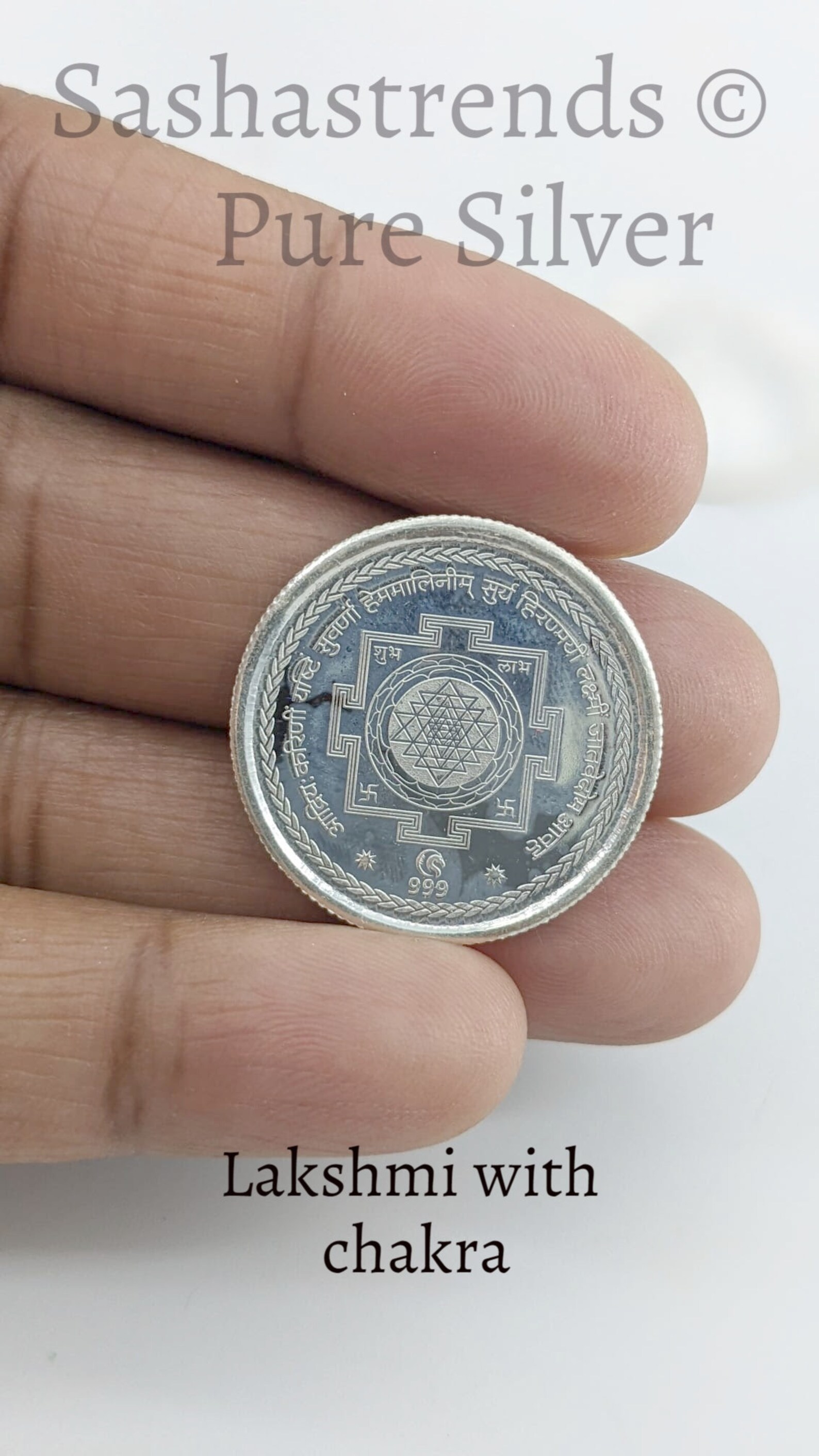 999 Pure Silver 5-gram Coin Pure Silver Gift Items Pure - Etsy