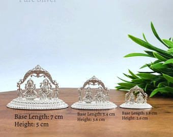 925 Silver Gomatha/ Cow & Calf - Silver Gift Items- Silver Pooja Items ...