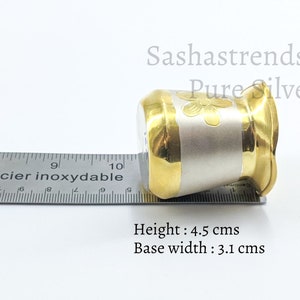 Pure Silver Indian Traditional Sombu/lota/cup- Gift Items- Silver Pooja ...