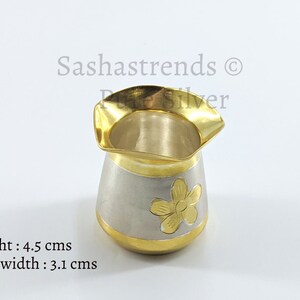 Pure Silver Indian Traditional Sombu/lota/cup- Gift Items- Silver Pooja ...