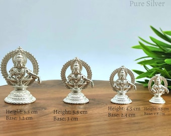 925 Silver Gomatha/ Cow & Calf - Silver Gift Items- Silver Pooja Items ...