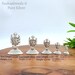 925 Silver Gomatha/ Cow & Calf Silver Gift Items Silver Pooja Items for ...