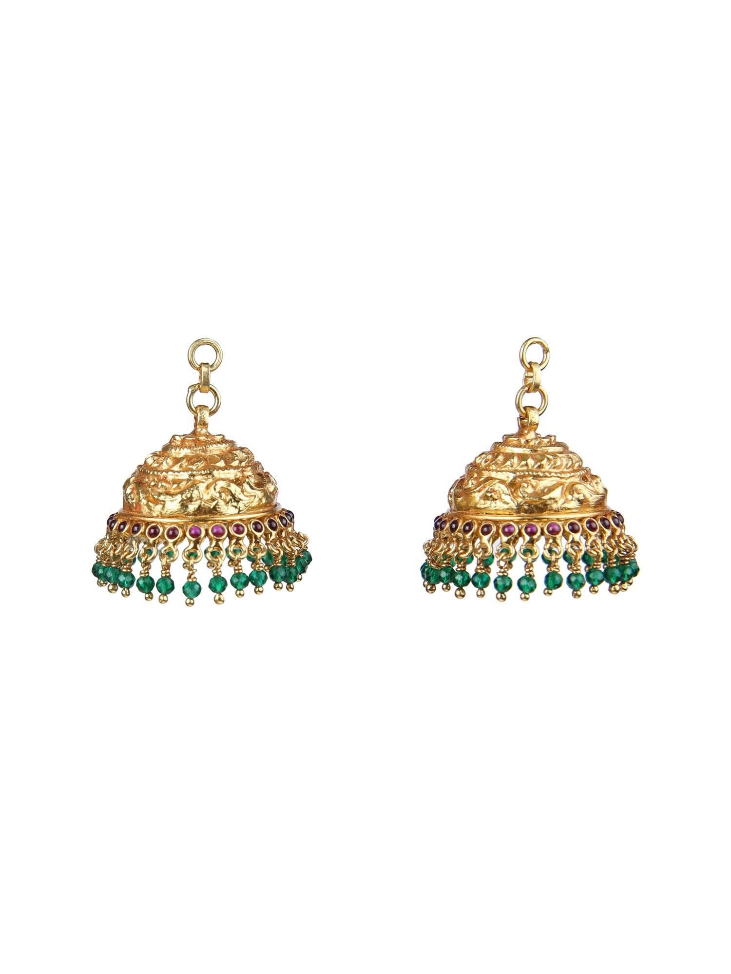 Detachable Jhumka Earrings Etsy