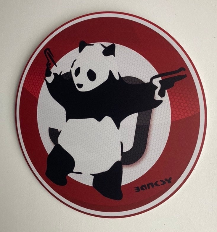 BANKSY: Screen Printing on Signage Panel. Limited Edition of - Etsy