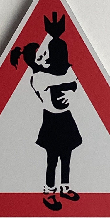 BANKSY: Screen Printing on Signage Panel. Limited Edition of 20 Copies ...