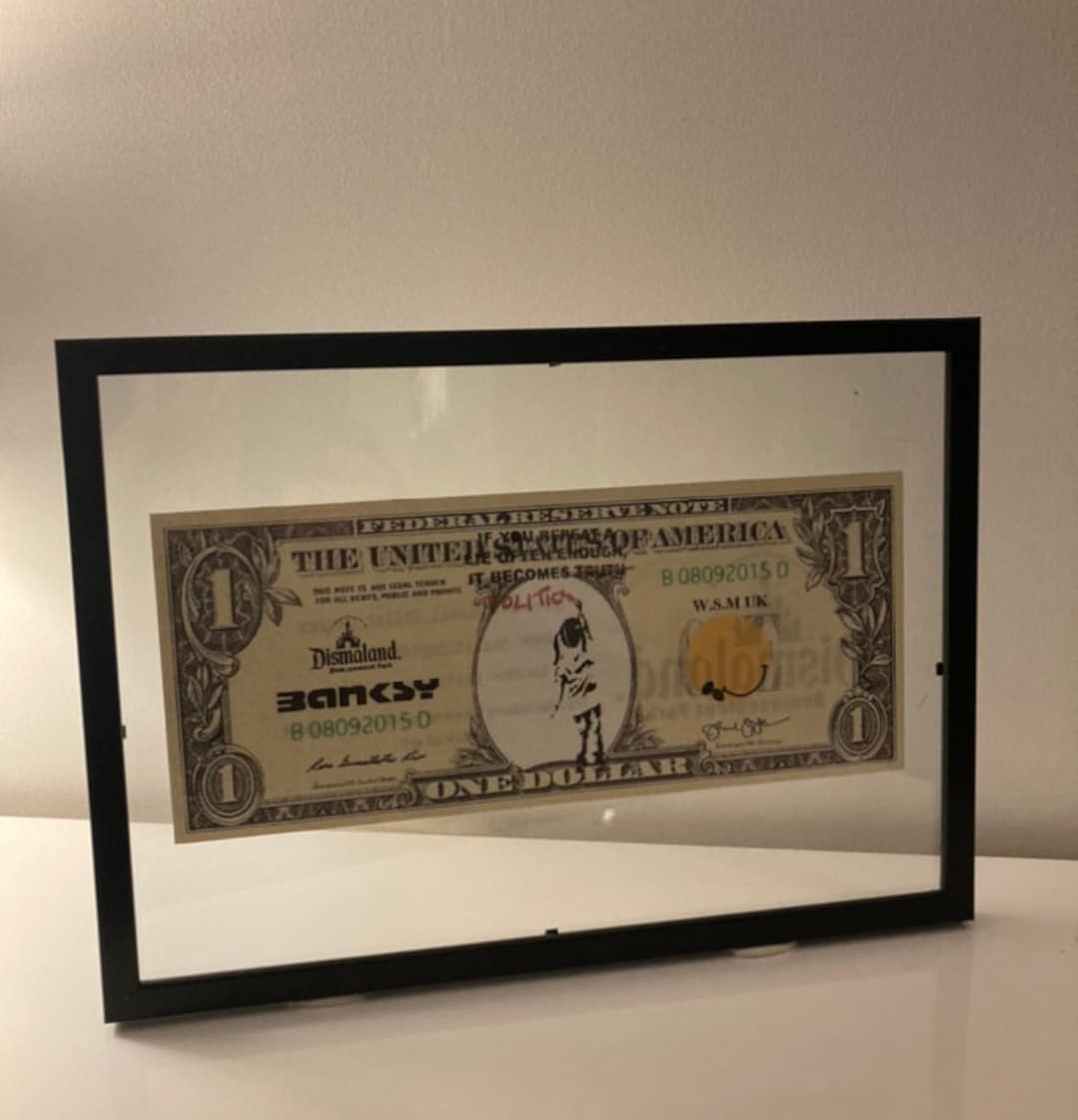 Banksy after: Framed Note. Limited Edition - Etsy