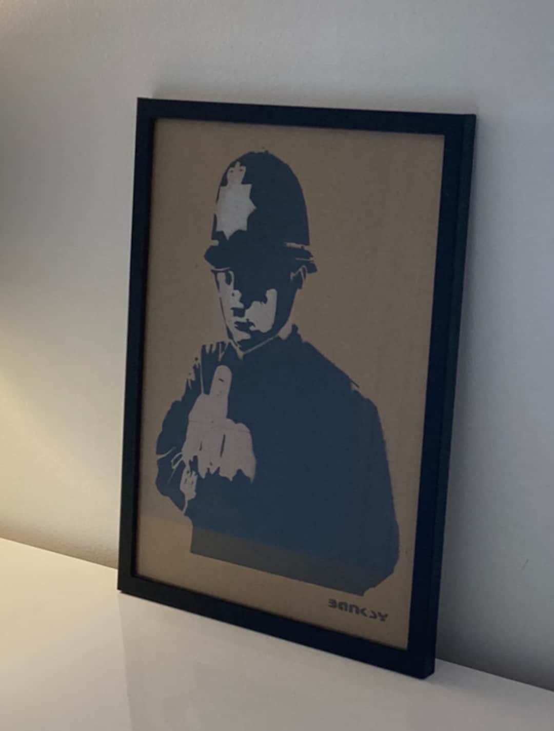 BANKSY: the Policeman. Extremely Rare Work by Dismaland - Etsy