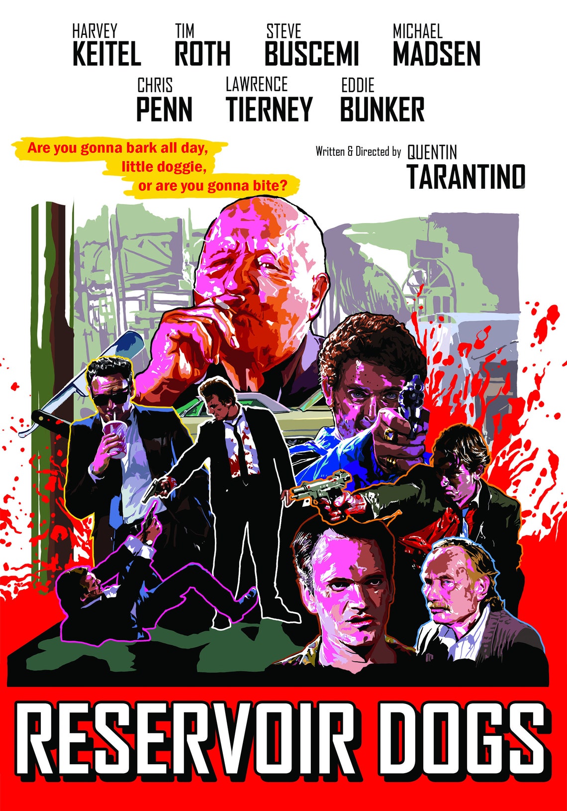Reservoir Dogs Alternative Movie Poster | Etsy