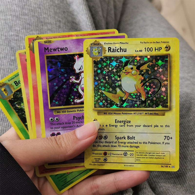 Pokemon Base Set First Edition / 60 Cards - Etsy