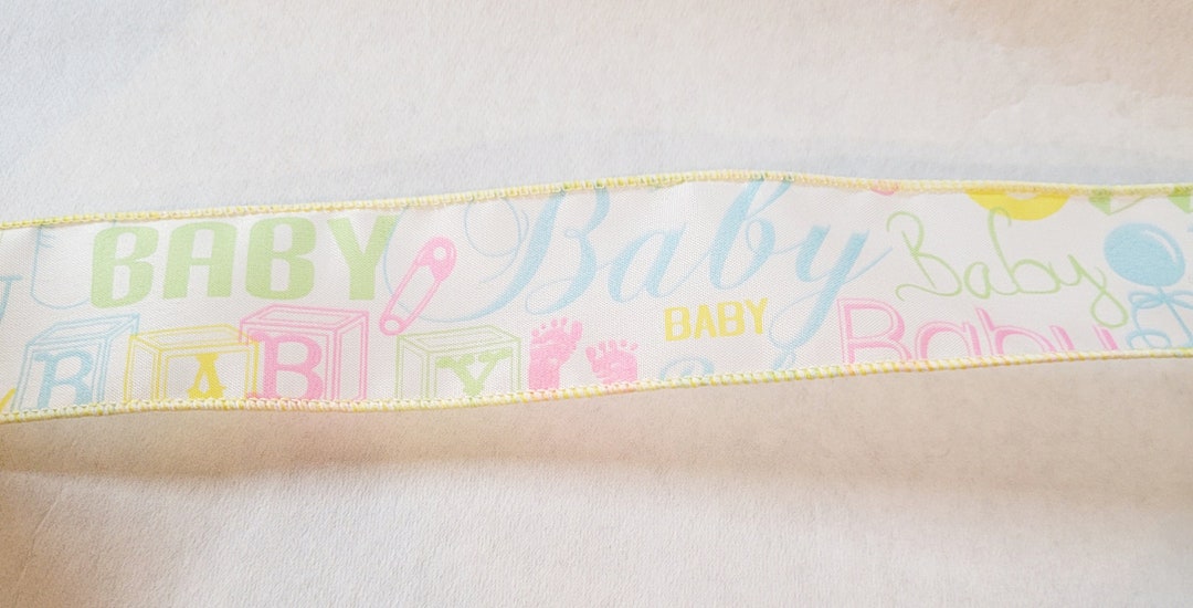 Baby Unisex Ribbon 2 Yards - Etsy