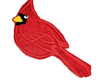 Cardinal Applique | Etsy