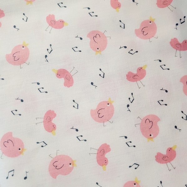 Singing Birds Fabric - Etsy