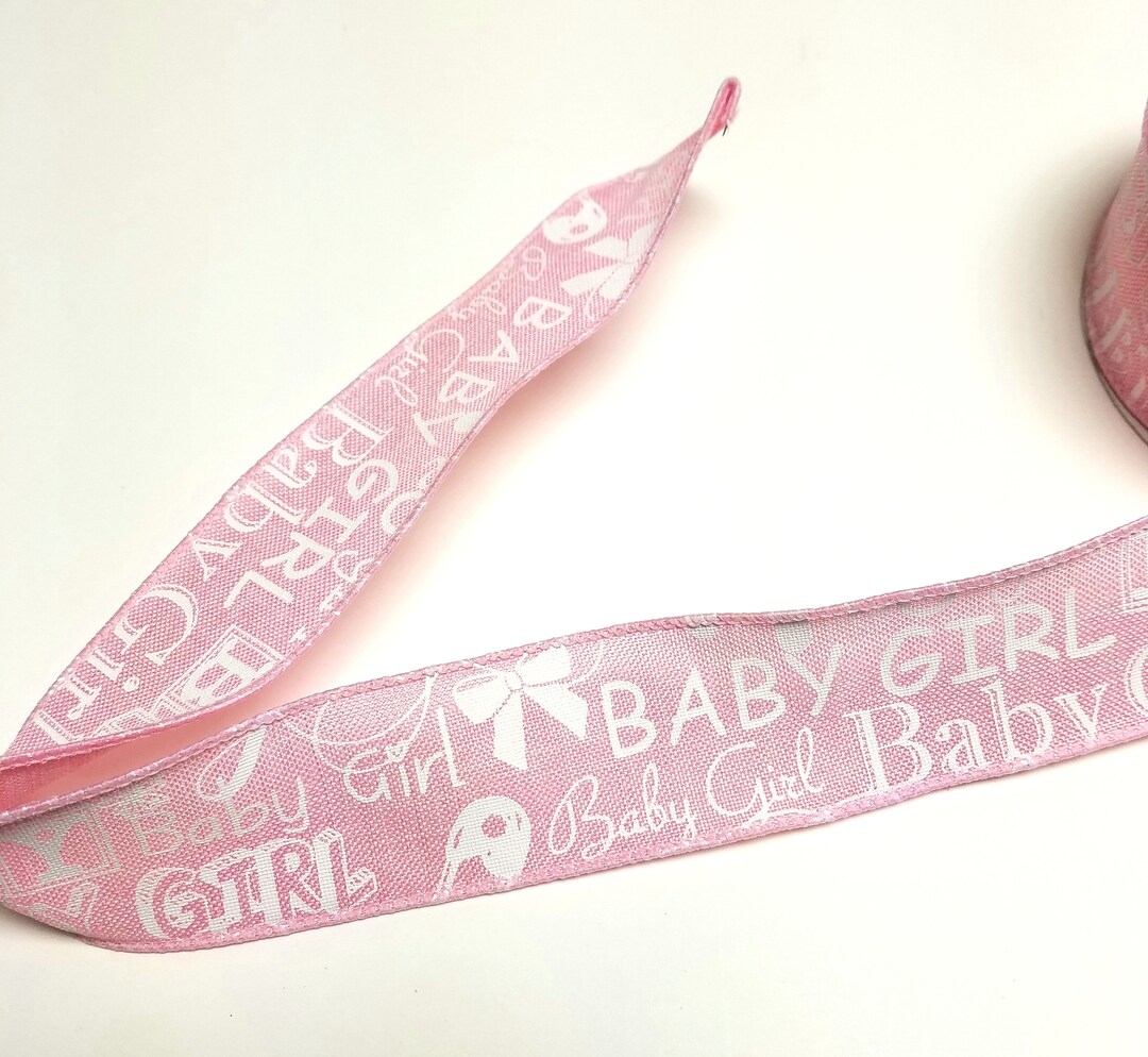 Pink Baby Girl Wired Ribbon 1.5wide New 2 Yard - Etsy