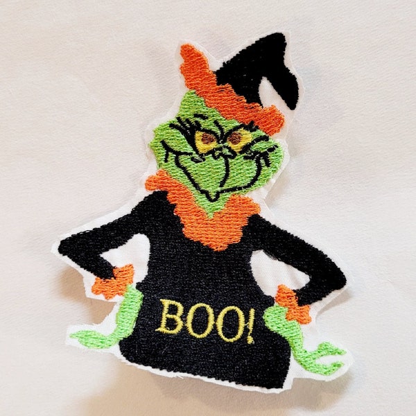 Grinch Applique - Etsy