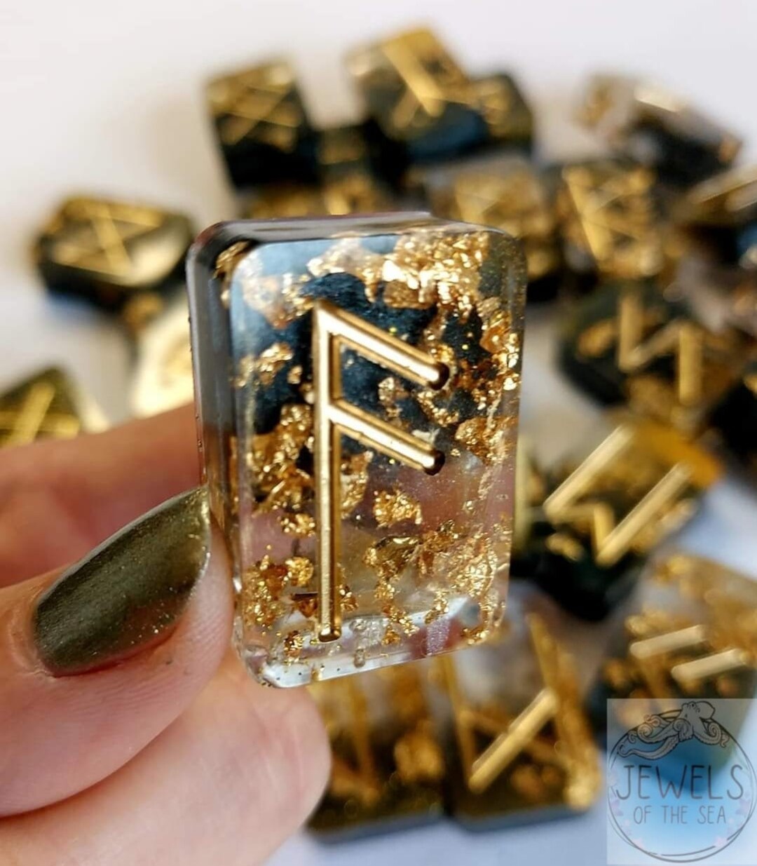 Nordic Futhark Viking Runes Full Set With Carry Pouch - Etsy