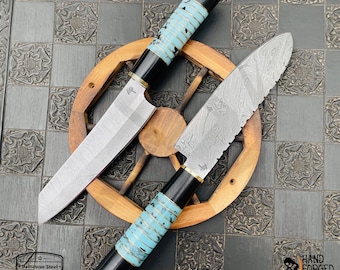 Custom Turquoise Knife - Etsy