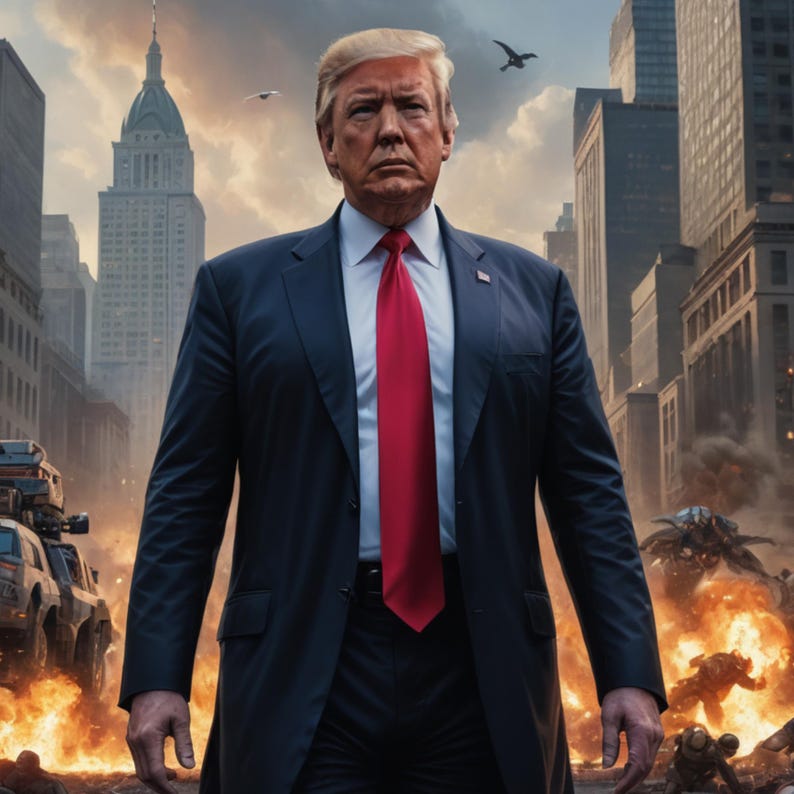 Donald Trump Digital Art PNG Digital Download Election USA High-quality ...