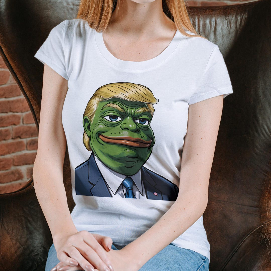 Unique Trump-pepe Cartoon PNG Instant Download Digital Political Art ...