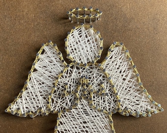 String Art Ornament Angel - Etsy