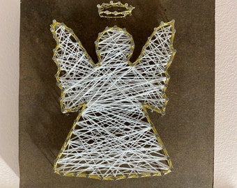 Bicycle String Art With Flower Basket - Etsy