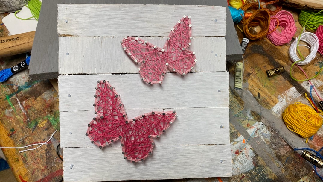 Butterfly String Art - Etsy