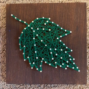 Leaves String Art Set - Etsy