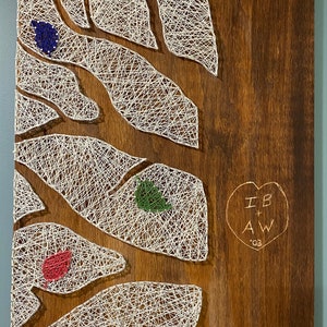 Custom Family Tree String Art Large - Etsy