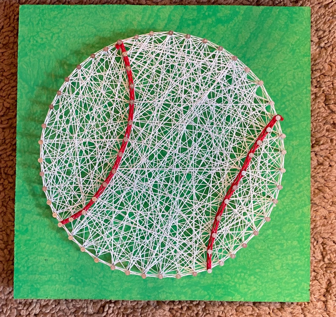 Baseball String Art - Etsy