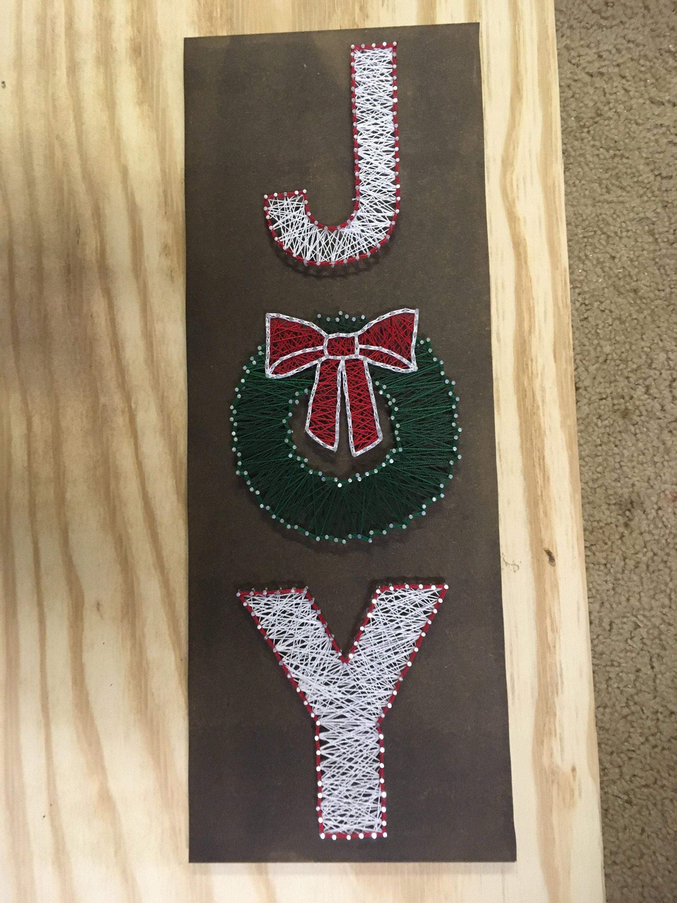 JOY String Art - Etsy