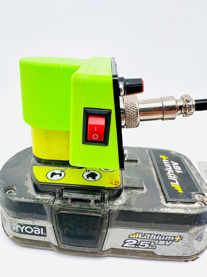 Custom Made Ryobi One+ 18v Cordless Soldering Station, Smart Console ...