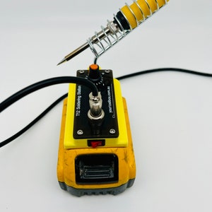 Custom Made Dewalt 18v / 20v Cordless Soldering Station, Smart Console ...