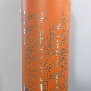 TMNT Ninja Turtle Water Bottle or Tumbler , Personalized , FREE ...