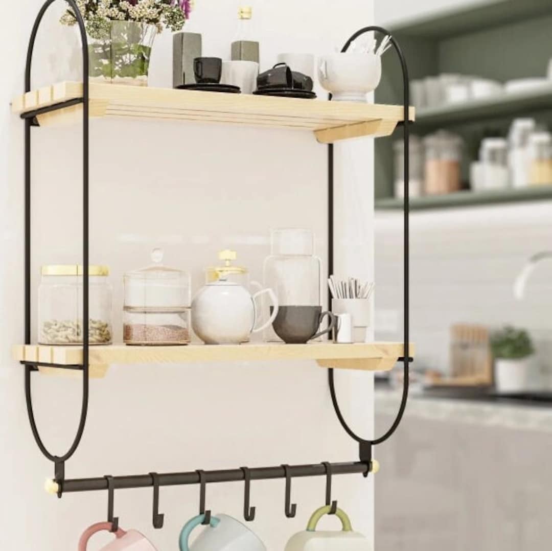 Coffee Mug Tree Stand , Kitchen Shelf, Cup Hanger, Coffee Cup Hanger ...