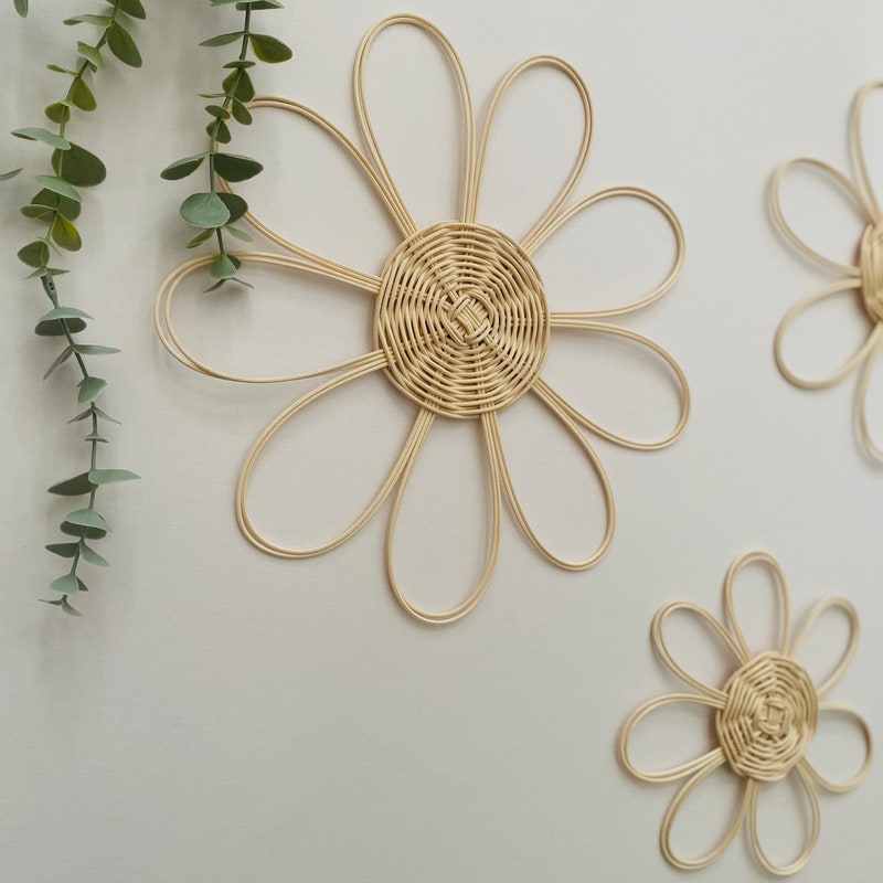 Rattan Wall Decor - Etsy