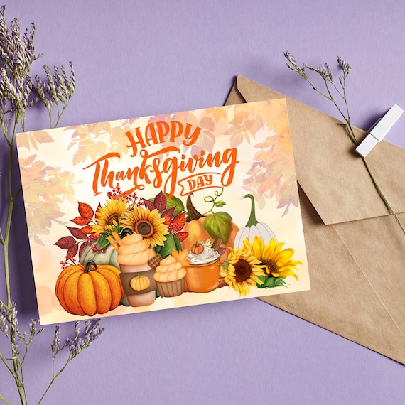 Happy Thanksgiving Day Cards